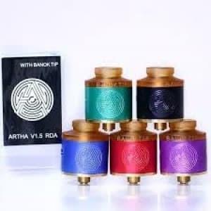 Jual JT 2024 ARTHA V1.5 RDA 24MM WITH BANOK TIPS CLEAR & ULTEM PREMIUM ...