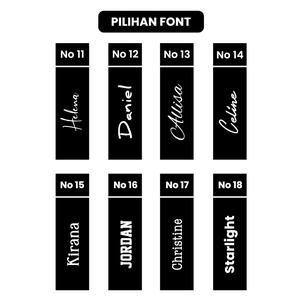 Jual Tumbler Hexagon Custom Nama Tumblr Stainless Grafir Logo Botol ...