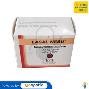 Jual LASAL NEBU 2.5 MG/ 2.5 ML CAIRAN INHALER 2.5 ML BOX 20 VIAL ...