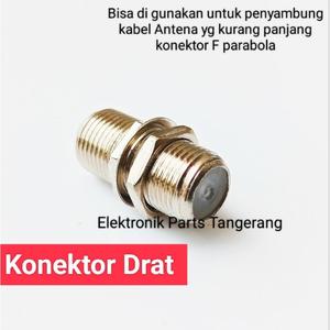 Jual KONEKTOR 1 DRAT ANTENA TV KONEKTOR DRAT 1 ANTENA KONEKTOR PARABOLA KONEKTOR F PARABOLA ...