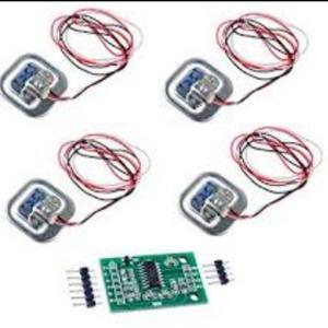 Jual Hx711 Module + Loadcell Load Cell Sensor 50Kg X 4 ( 200Kg ) Sensor ...