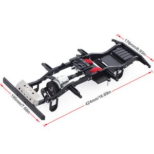 Jual New 1/10 CNC Metal Chassis Frame With Transmission Transfer - Kota ...
