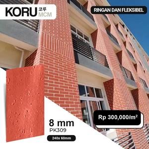 Jual KORU MCM Batu Bata Tempel Terakota Clay Bricks Flexi Stone Tile ...