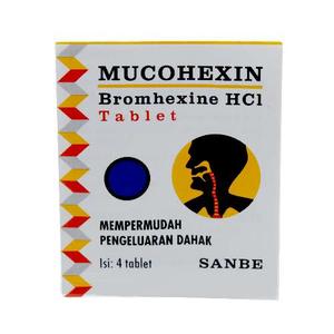 Jual Mucohexin 1 Strip Isi 4 Tablet - Obat Batuk Pengencer Dahak ...