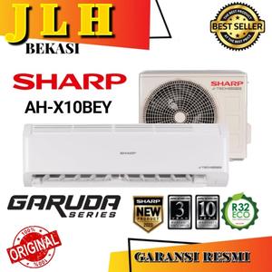 Jual AC SHARP 1PK AH - X10BEY GARUDA SERIES INVERTER HARGA UNIT ONLY ...