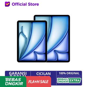 Promo Apple iPad Air 6 M2 2024 13 inch 128GB 256GB 512GB 1TB Wifi ...