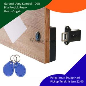 Jual Set Digital Lock Hidden Security Kunci Lemari Laci Kabinet Sensor ...