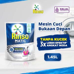 Promo Rinso Matic Deterjen Cair Mesin Bukaan Depan 1.45L - Kota ...