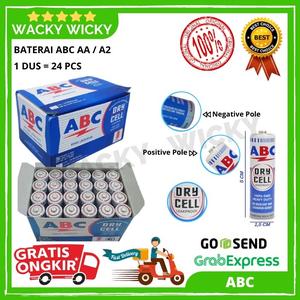 Jual Homie- Batre Baterai Battery ABC Biru Dry Cell Tipe D Besar R20 ...