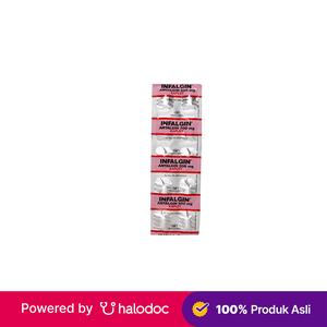 Jual Infalgin 500 mg 10 Tablet - Obat Pereda Demam & Nyeri - Halodoc ...