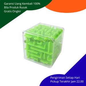 Promo Games Puzzle Labirin Cube 3D Maze Labyrinth Speed 6173 Mainan ...