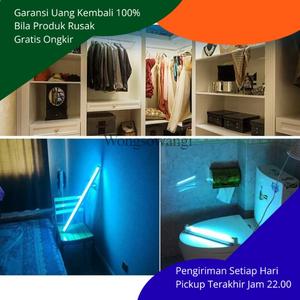 Jual Lampu UVC Sterilizer T5 8watt /UV Kuman Bakteri 8watt KAP+KABEL SET - Jakarta Barat ...