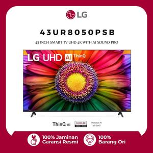Jual PTR LG SMART TV 43UR8050PSB 43 INCH UHD 4K WITH Al SOUND PRO - Jakarta Timur - zefara shop ...