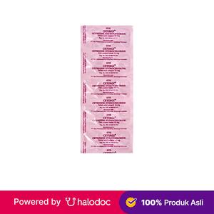 Jual Cetirgi 10 mg 10 Tablet - Obat Alergi - Halodoc - Kota Malang ...