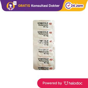 Jual Vomizole 40 mg 10 Tablet - Obat Asam Lambung & Gerd - Halodoc ...