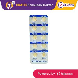 Jual Avigan (Favipiravir) 200 mg 10 Tablet - Antivirus - Halodoc ...