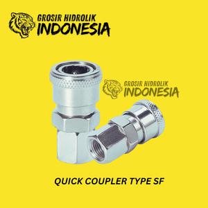 Jual SF 40 QIUCK COUPLER TYPE SF 40 COUPLER CEWE + DRAT FEMALE DRAT 1/2 ...