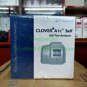 Promo YES Alat Clover A1C SELF Cek HbA1C / Alat Cek HbA1C Self /Alat ...