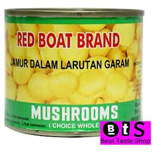 Jual Jamur Kancing Kaleng KECIL 198gr / Mushrooms Kalengan / Jamur ...