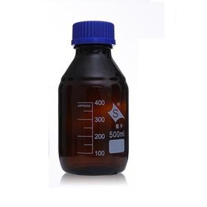 Promo OKE BOTTLE LABORATORY 500 ML AMBER COKLAT LABORATORY BOTTLE BOTOL ...
