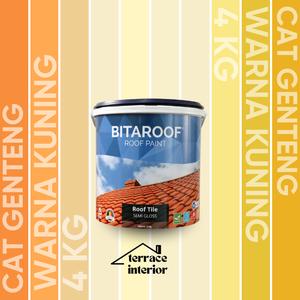 Jual Cat Genteng Bital Asia Bitaroof Warna Kuning 4 KG - Ivory Yellow ...