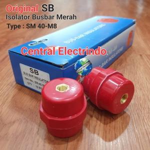 Jual NEW (Grosir/10pcs) Isolator Busbar SB SM 40-M8 Merah - Kota Tangerang - Central Electrindo ...