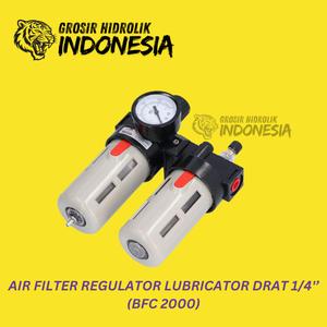 Jual BFC 2000 FILTER REGULATOR LUBRICATOR ANGIN DRAT 1/4'' TYPE BFC 2000 - Jakarta Barat ...