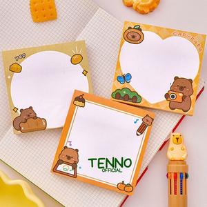 Jual TENNO Stick Note Sticky Notes Isi 50 Lembar Capybara Catatan ...