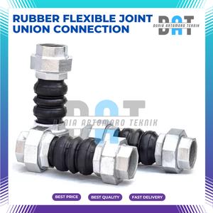 Jual 1" Rubber Flexible Joint Twinflex Watermur Drat Union Connection ...