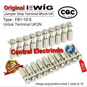 Jual NEW Jumper Terminal Block UK3N EWIG Type FB1 10-5. - Kota ...