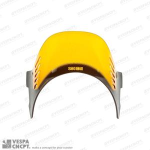 Jual Windshield Sport Screen Sectbill Orange Vespa Gts 3v 4v Iget 150 ...