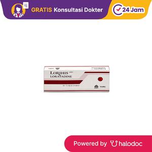 Jual Lorihis 10 mg 10 Tablet - Obat Alergi - Halodoc - Kab. Tangerang ...