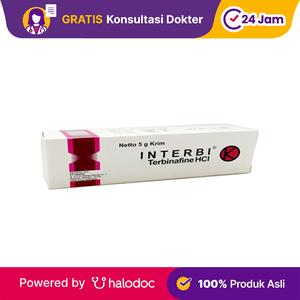 Jual Interbi 1% Cream 5 g - Infeksi Kulit - Halodoc - Kota Bandung ...