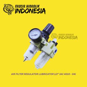 Jual AC 4010 - 04 PNEUMATIC AIR FILTER REGULATOR LUBRICATOR 2 BARIS ...