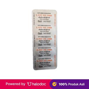 Jual L-Vit D3 1000 10 Tablet - Vitamin D - Halodoc - Jakarta Selatan ...