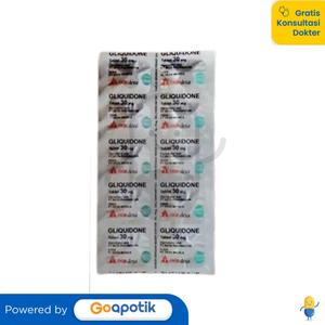 Jual GLIQUIDONE OGB DEXA MEDICA 30 MG STRIP 10 TABLET / DIABETES ...