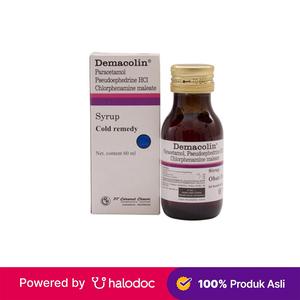 Jual Demacolin Sirup 60 ml - Obat Batuk & Flu - Halodoc - Kota Malang ...