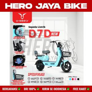 Jual NEW!!! Sepeda Motor Listrik UWINFLY DRAGONFLY 7 DF7/ RF 7 RF7 ...