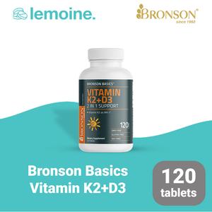 Jual Bronson Basic D3 5000IU K2 90mcg Suplemen Vitamin Kesehatan Tulang ...