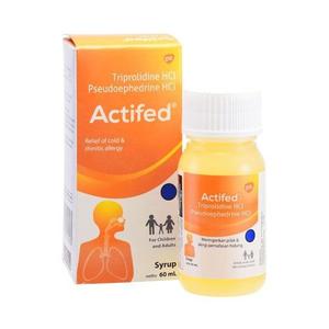 Jual Actifed Sirup 60 ml (Kuning) - Obat Batuk & Flu - Halodoc - Kota ...