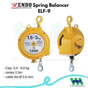 Jual Spring Balancer Cap. 5-9kg stroke 2.5m ENDO ELF-9 Best - Kota ...