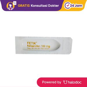 Jual Fetik Suppositoria - Obat Pereda Demam & Nyeri - Halodoc - Kota ...
