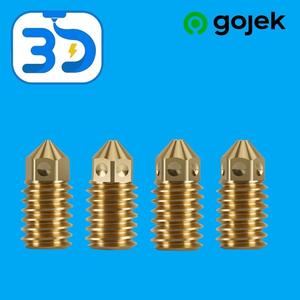Jual Brass Nozzle for Bambu Lab A1/A1 Mini Upgraded Hotend - 0.8mm ...