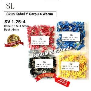Jual SKUN KABEL Y WARNA SV1.25-4. - Hitam - Kota Tangerang - Central Electrindo | Tokopedia