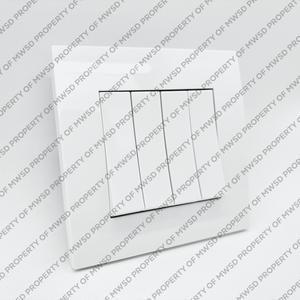 Jual Schneider Vivace SAKLAR 4 Gang 1 Arah TYPE LEBAR KB34_1_WE_G3 ...