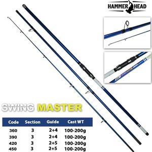 Jual BISA SPK! joran hammerhead swing master 390 420 450 joran surf ...