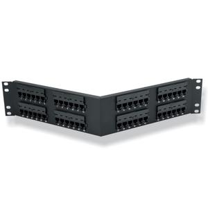 Jual AMP Patch Panel 48 Port Cat5 / Cat.5e Angled 2U Model V ORIGINAL ...