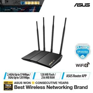 Jual ASUS RT-AX1800HP AX1800 Dual Band WiFi 6 (802.11ax) Router with ...