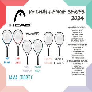 Jual Raket Tenis Head IG Challenge Innegra 2024 Series TEAM MP TEAM L ...