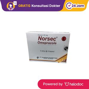 Jual Norsec 4 Kapsul - Obat Asam Lambung & Gerd - Halodoc - Kota Tangerang - Apotek Puri Beta ...